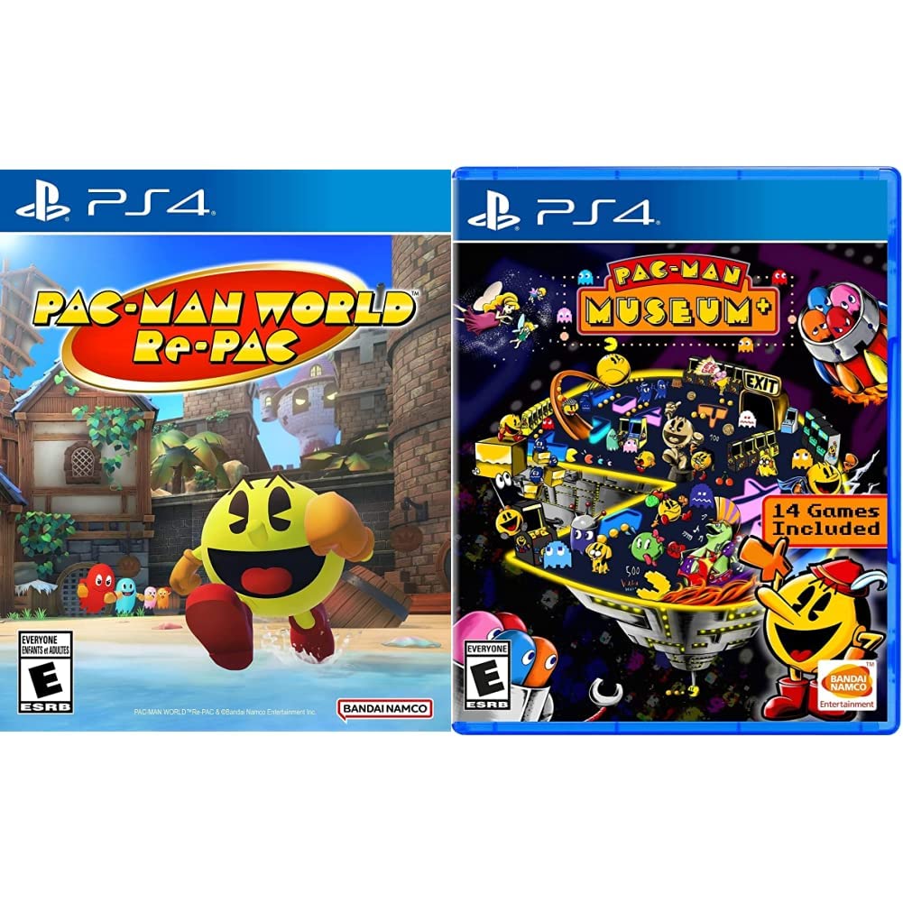 Amazon.com: PAC-MAN World Re-PAC + PAC-MAN MUSEUM+ Bundle - PlayStation ...