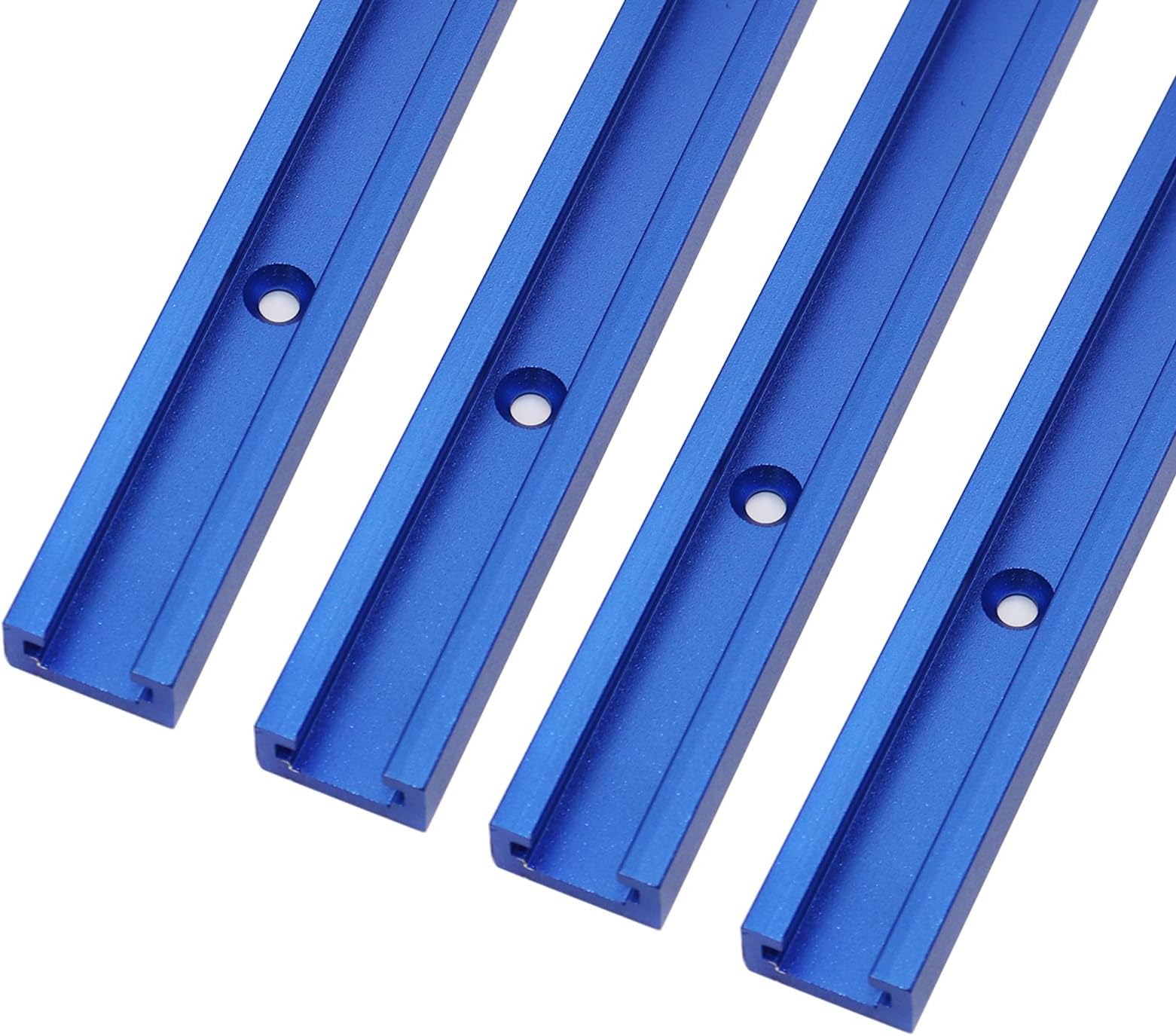 Aluminum 24/36/48 Inch T-track with Wood Screws Double Cut Profile ...