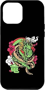 Amazon.com: iPhone 12 Pro Max Japanese Art Dragon Mythical Creature Dragon Lover Case : Cell ...