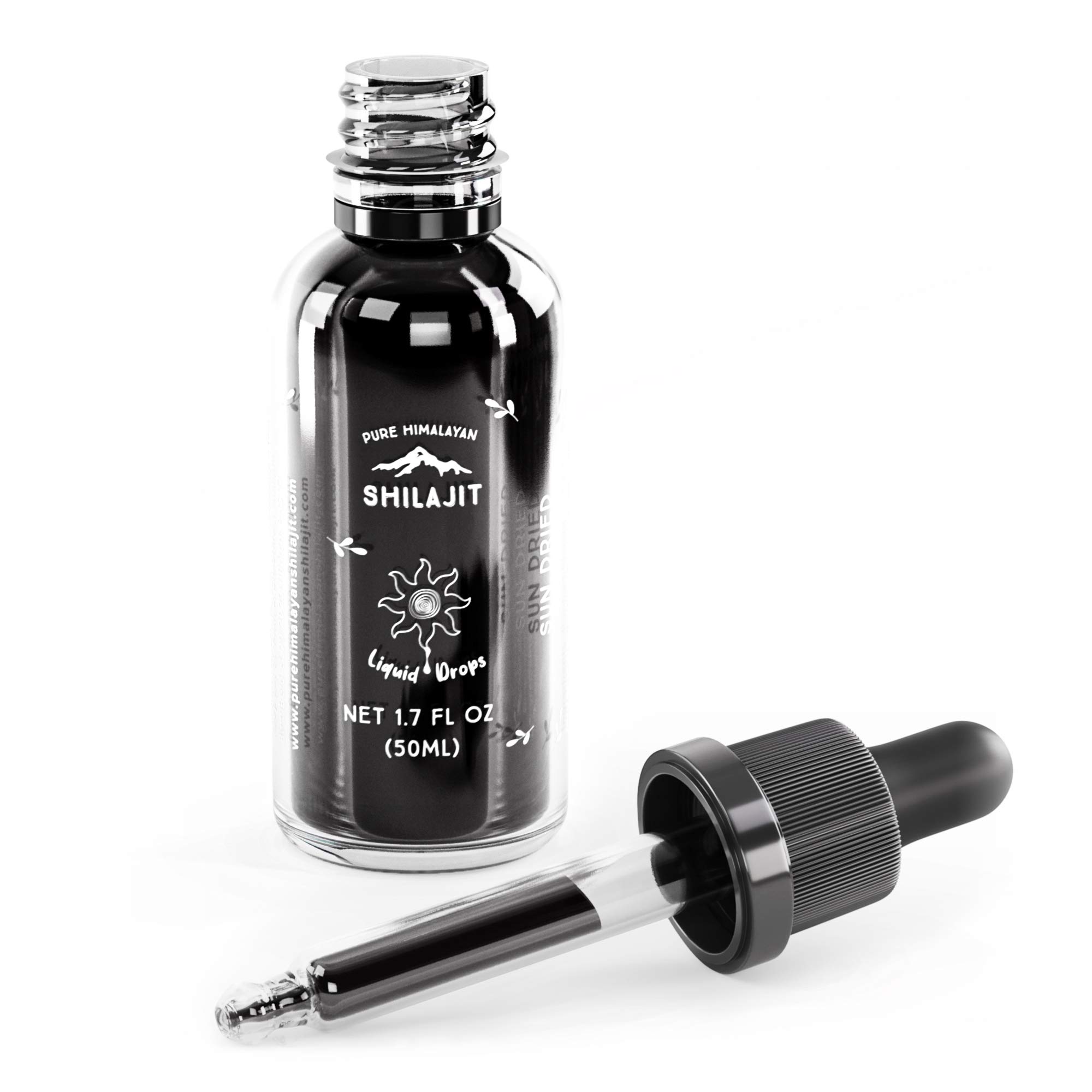 Buy Pure Himalayan Shilajit, Sun Dried Liquid Drops, Authentic & Pure ...