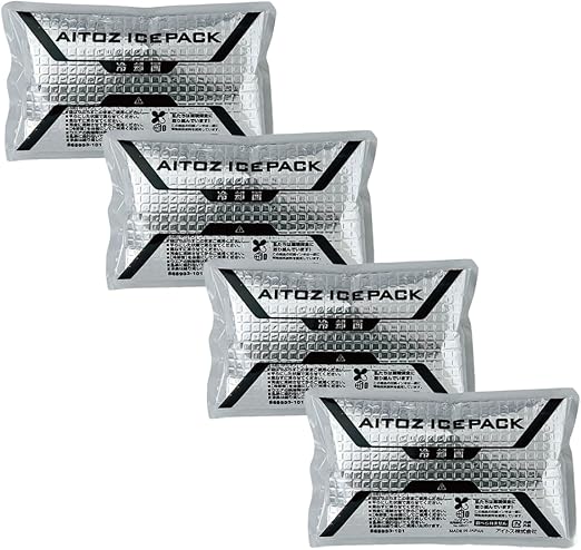 Amazon.co.jp: アイトス アイスベスト予備用アイスパック（4個セット） AITOZ AZ-865933 新パッケージ 保冷剤 熱中症対策 : ドラッグストア