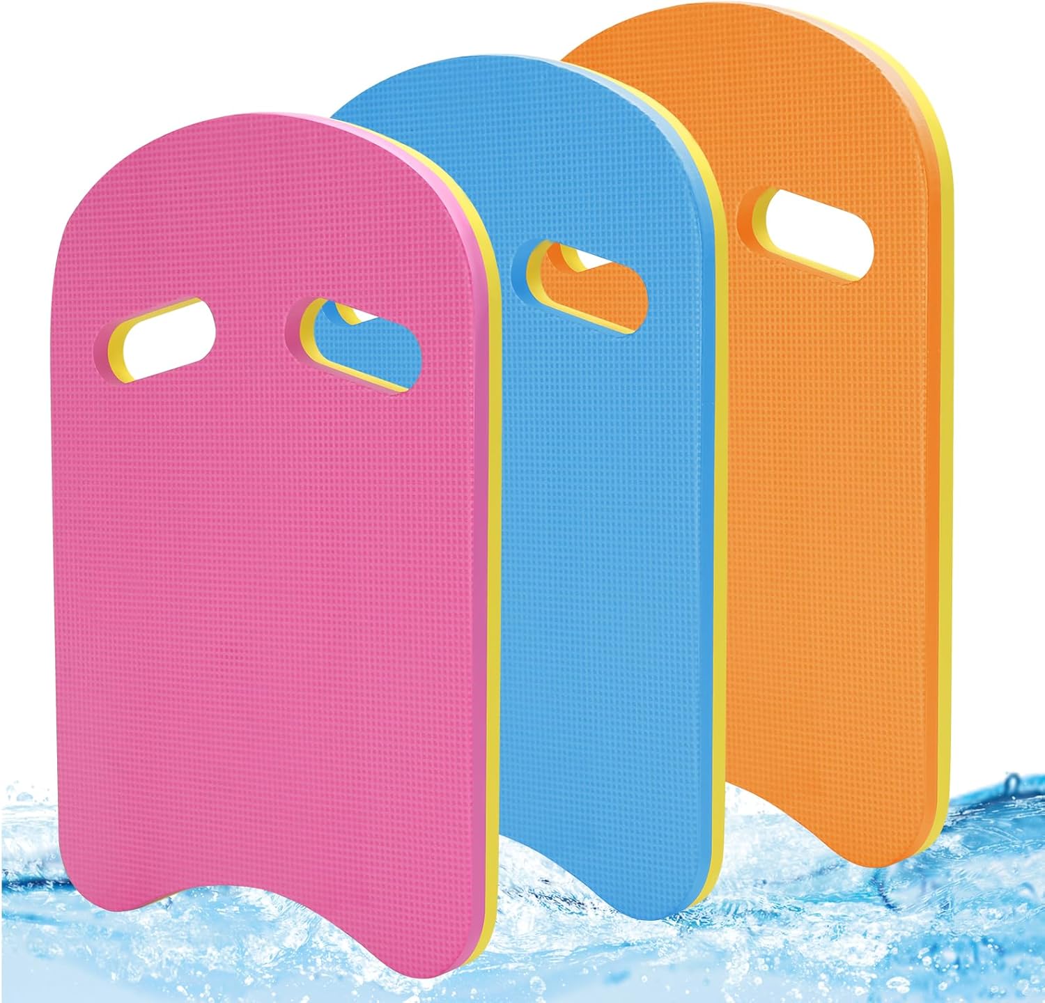 Amazon.com : 3 Pcs Safty Swimming Kickboards - Perfect Training Aid ...