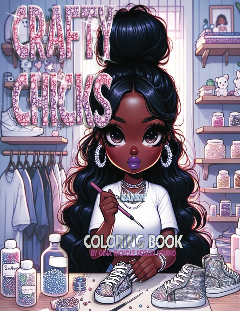 Amazon.com: 'Craft Chicks' Coloring Book: 9798867410339: Martinez, Gina ...