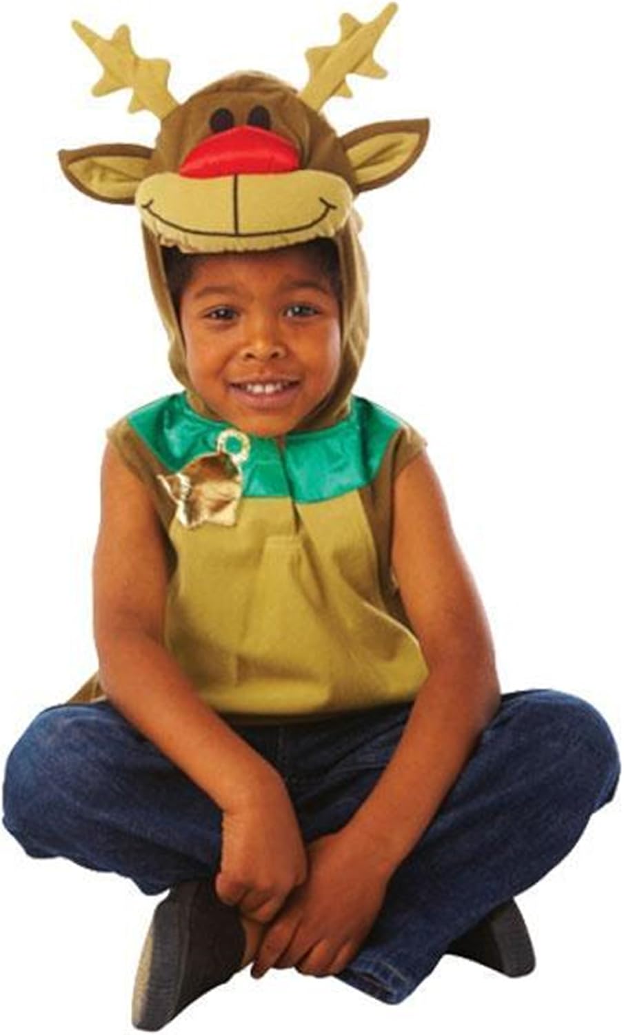 (PKT) (995060) Child Rudolph Costume (3-5yr) : Christy's: Amazon.co.uk ...