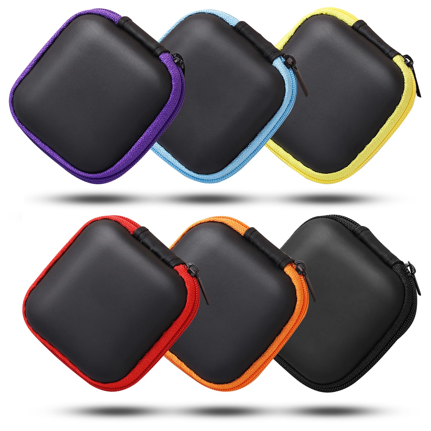 Amazon.com: Earbud Case Earphone Carrying Case Portable EVA Headphone ...