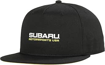 Amazon.com: Subaru Genuine Motorsports USA Recycled Chino Flat Bill Cap ...