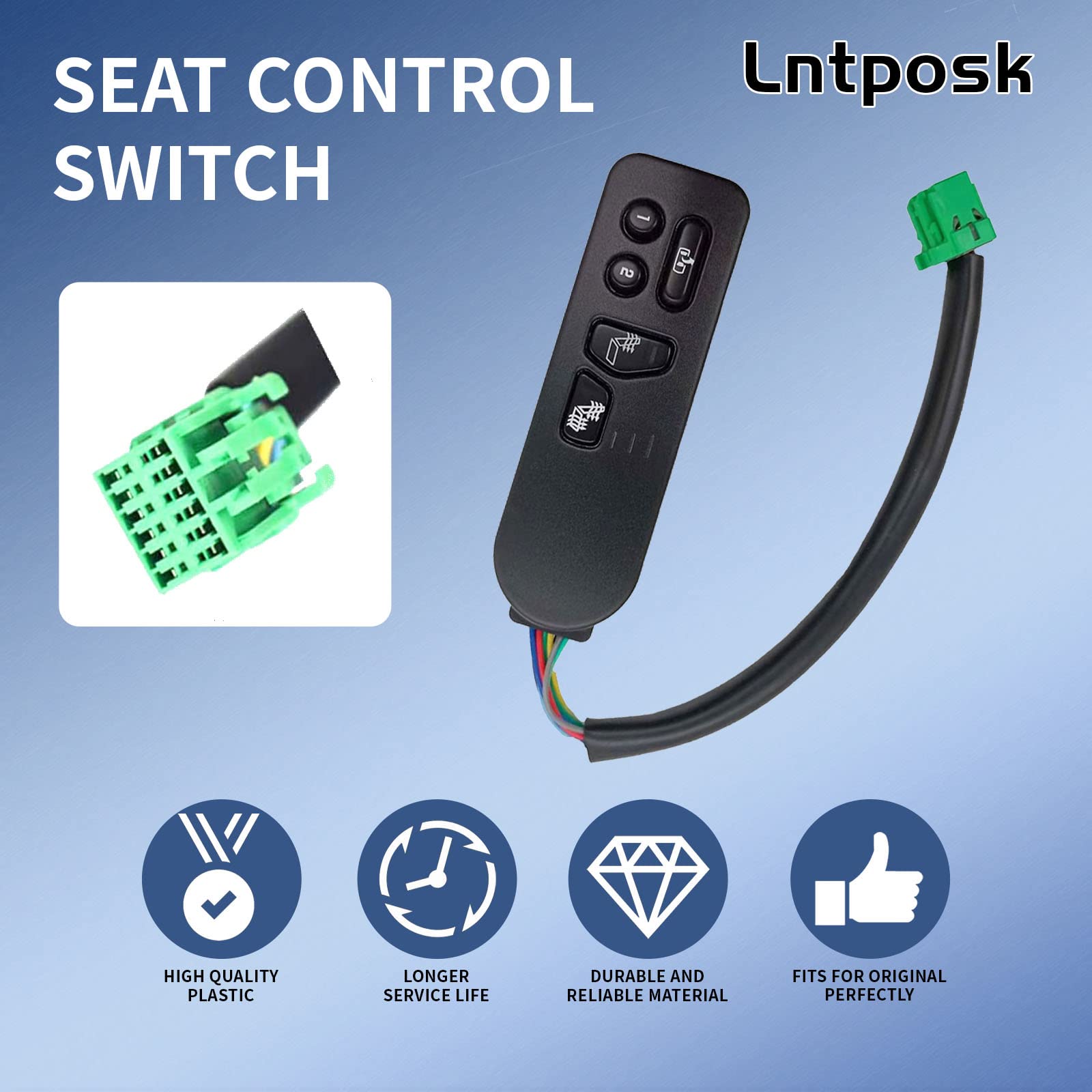 Seat Heater Power Switch Front Driver Side Compatible with Select 2003 ...
