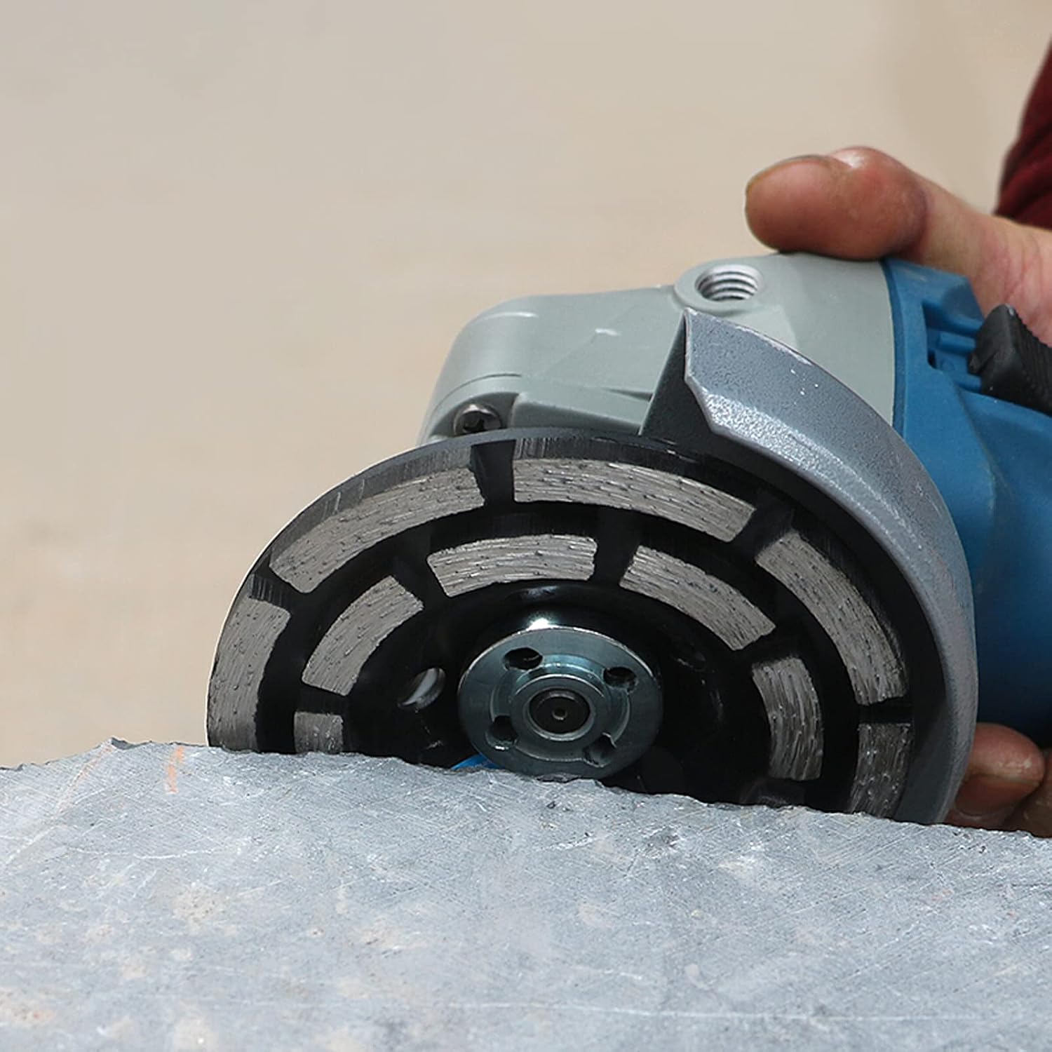 Concrete Grinding Wheel, 125 mm Double Row Diamond Cup Grinding Grinder ...