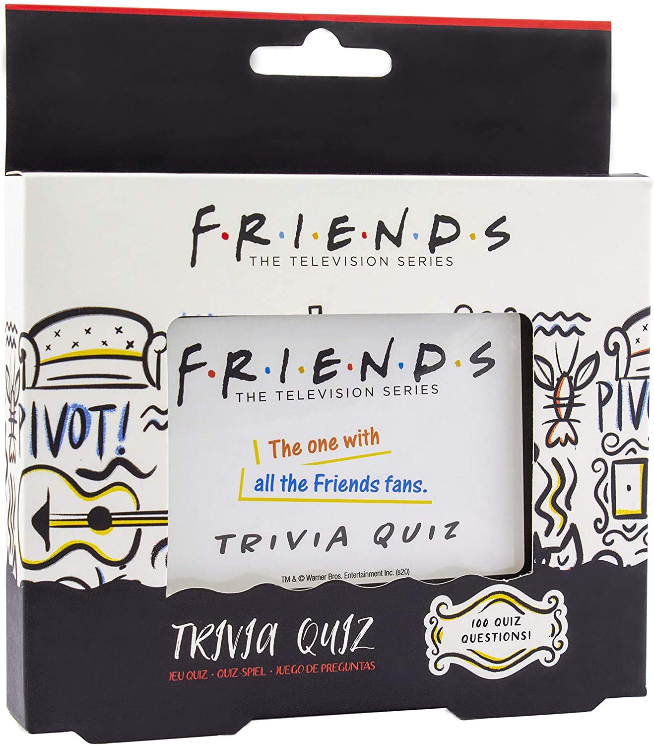 Friends TV Show Trivia Quiz Game with 100 Questions 2ND Edition, Board ...