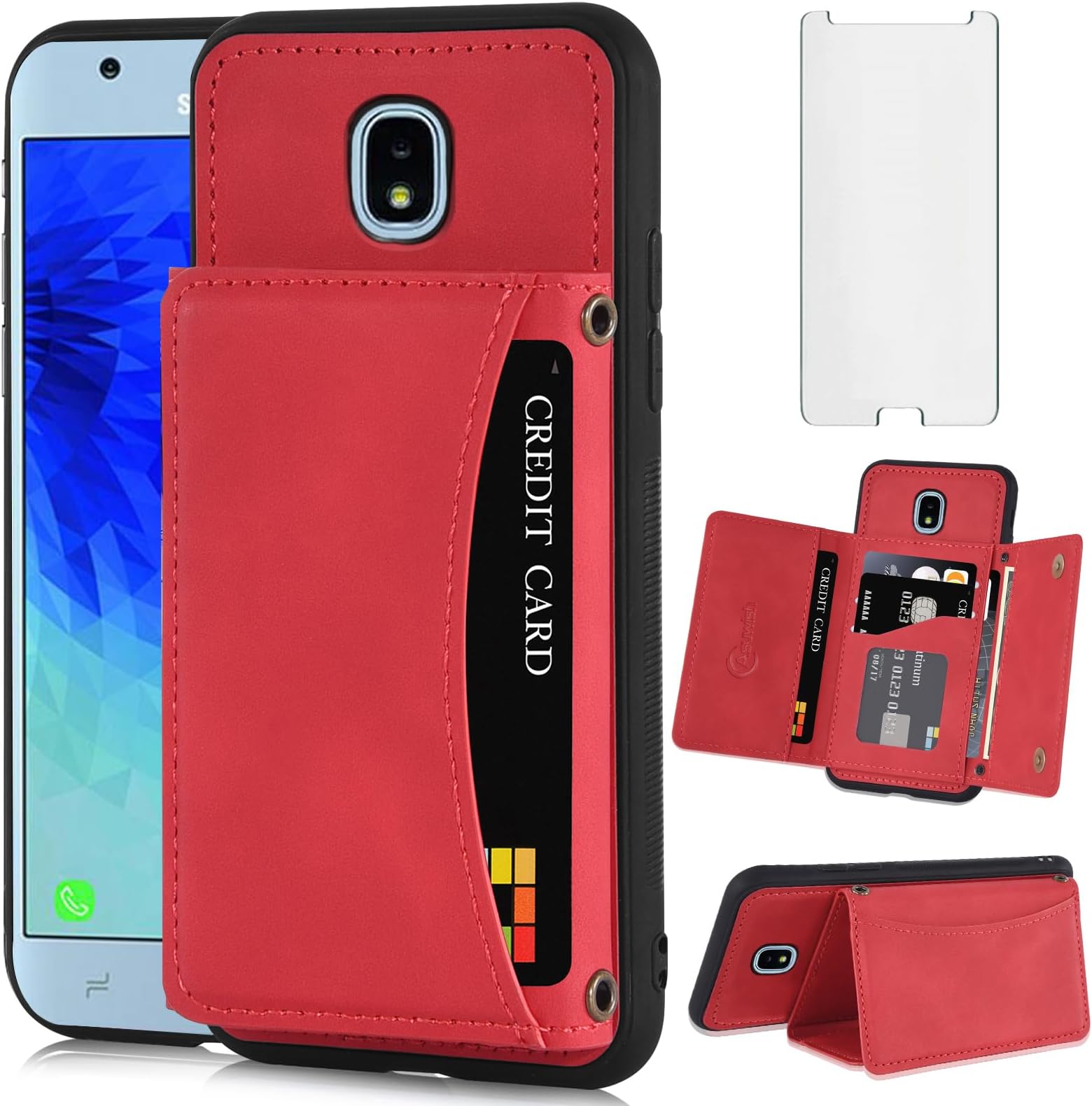 Amazon.com: Asuwish Phone Case for Samsung Galaxy J3 Orbit J 3 Star ...