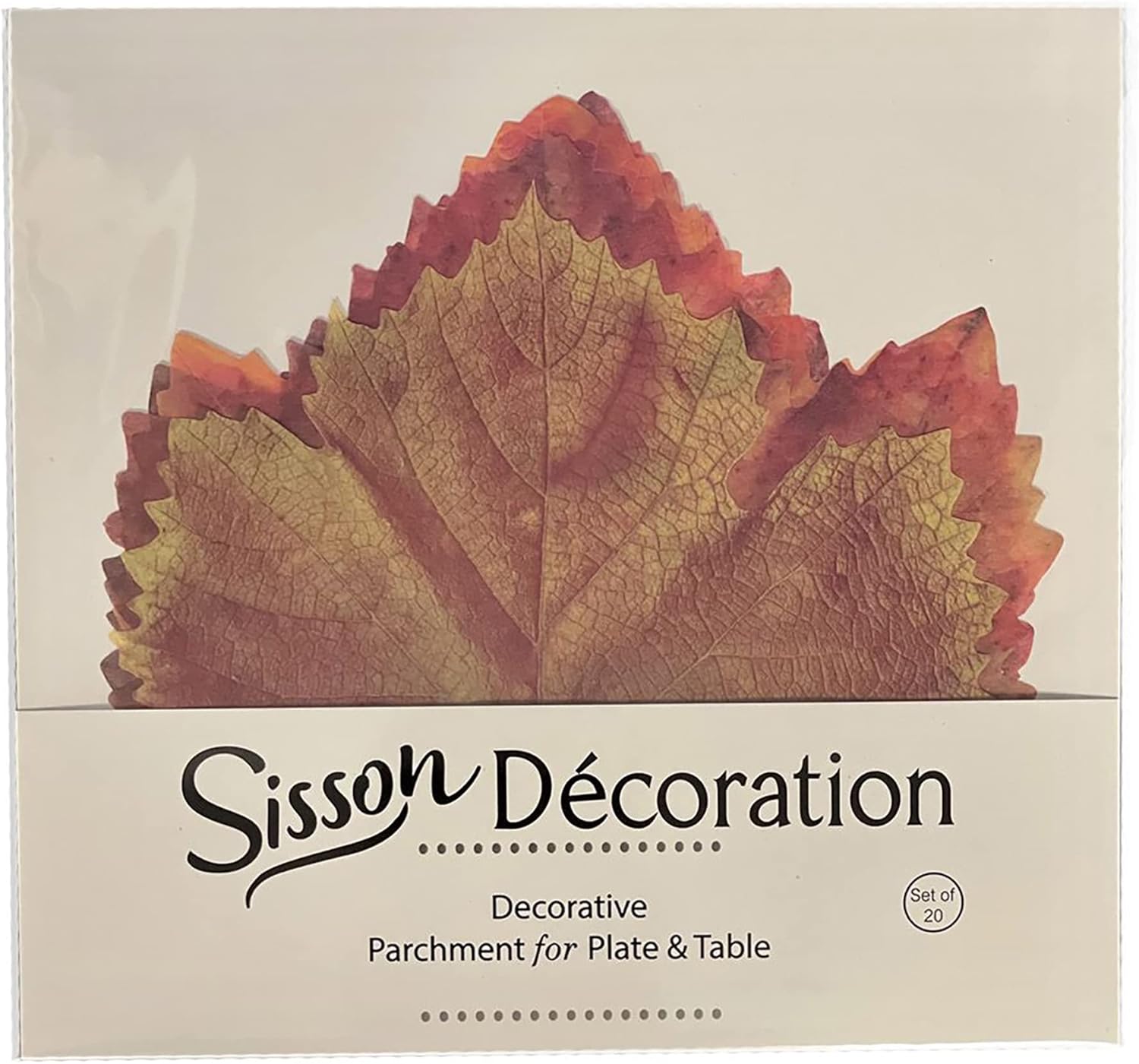 Amazon.com: Sisson Distributions Harvest Imports 20 Pack Parchment Fall ...