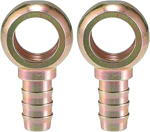 A ABSOPRO Universal Banjo Bolt 18mm ID Banjo Bolt Hose Barb Fitting ...