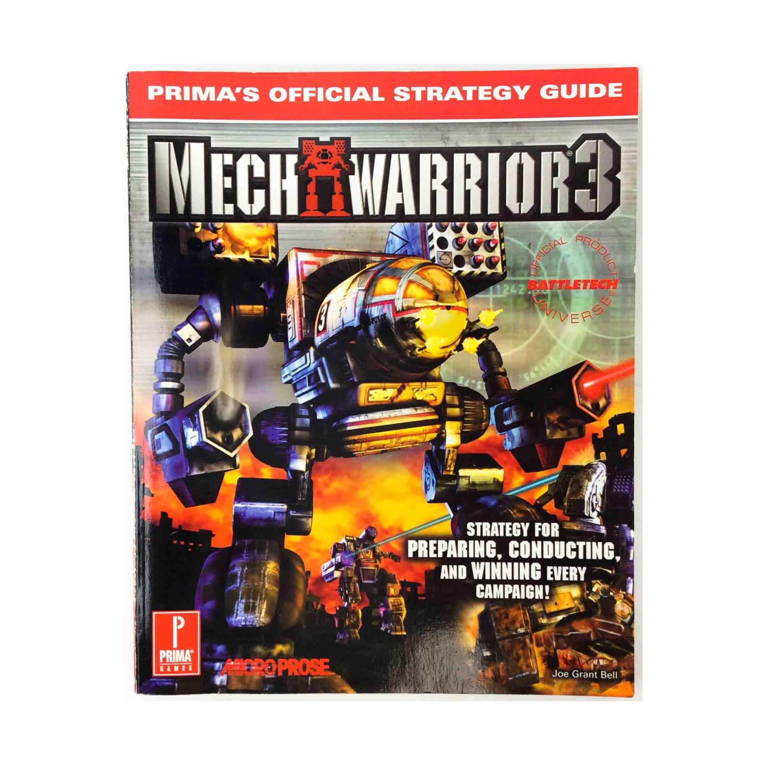 MechWarrior 3: Prima's Official Strategy Guide: Bell, Joe Grant ...