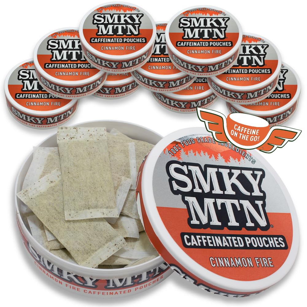 Amazon.com: Smokey Mountain Caffeinated Pouches - Cinnamon Fire ...