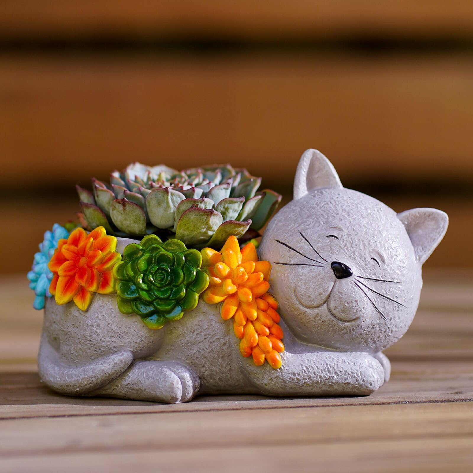 Amazon.com: Youfui Cute Succulent Planter Animal Shaped Flower Pot ...