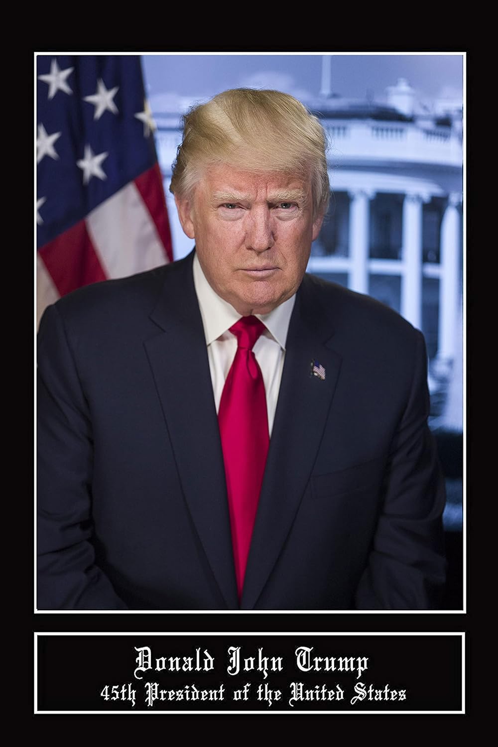 Amazon.com: by GEMINI24x7 Donald Trump 45th President 12 x 18 inch ...