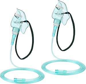 Amazon.com: Geiserailie 2PCS M Oxygen Mask with 6.6 Ft Tubing and ...