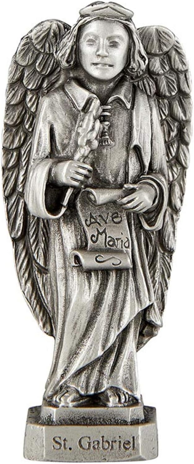 The Bethany Collection - Fine Pewter Statues Pewter Catholic Saint ...