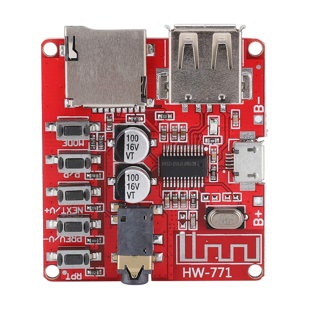 Receiver Module Car Motherboard Speaker Board Precise Incisions Stereo ...