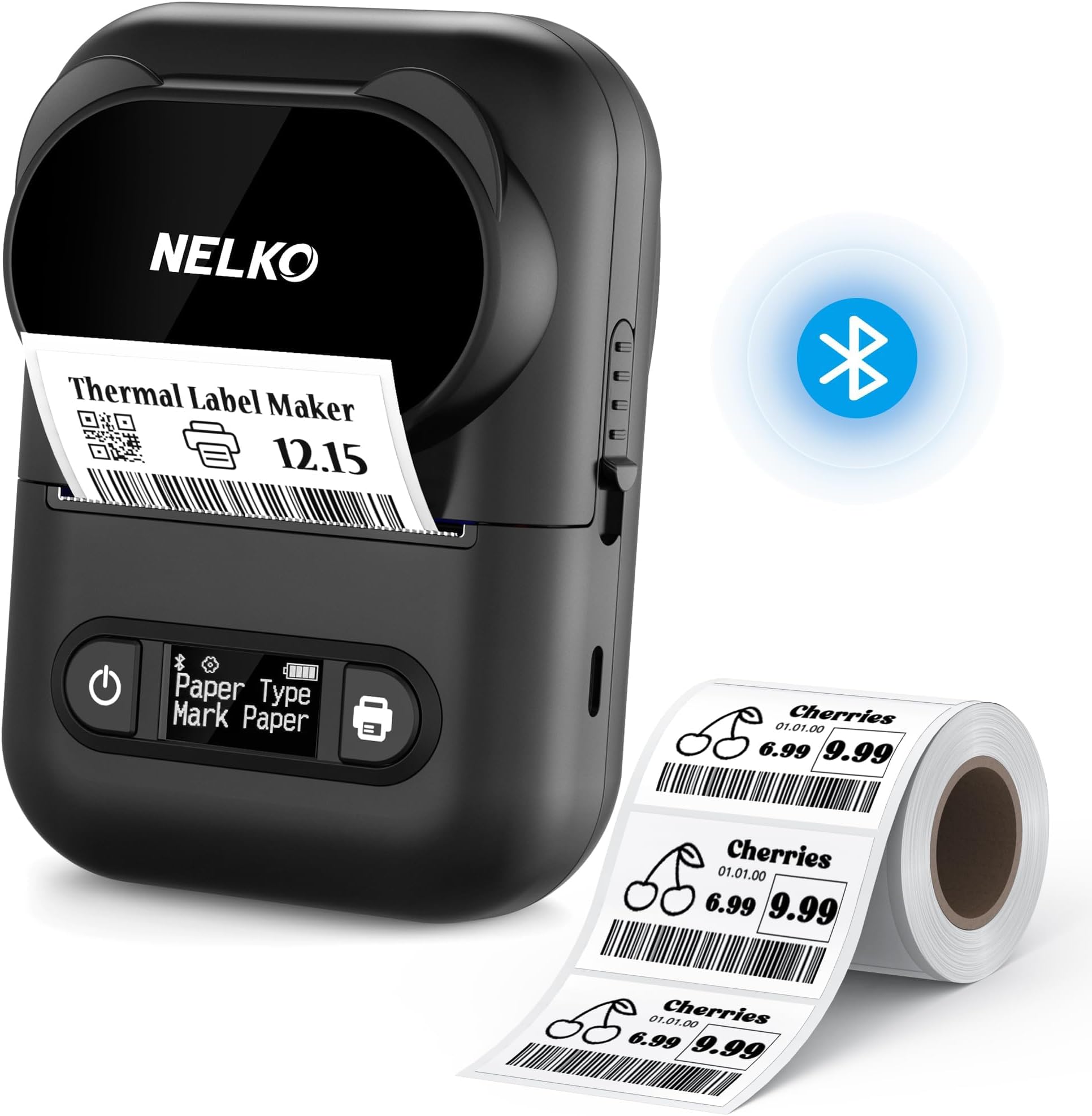 Amazon.com : Nelko P110 Label Makers, Portable Thermal Label Printer ...