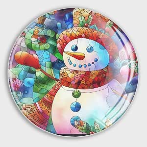 Amazon.com: ArogGeld Refrigerator Magnets Stained Glass Cute Magnets ...