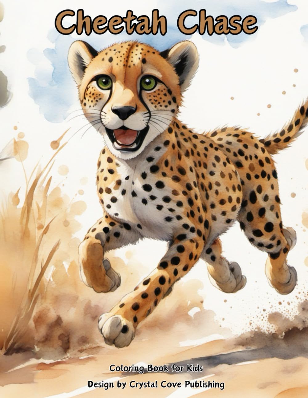 Cheetah Chase: Coloring Book for Kids: Urdahl, Leon: 9798873789771 ...