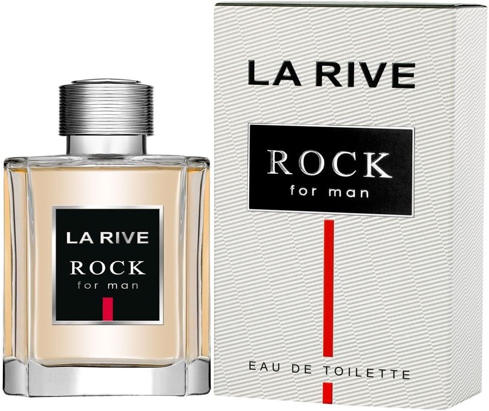 Amazon.com: La Rive Rock by La Rive Eau De Toilette Spray 3.3 oz Men ...