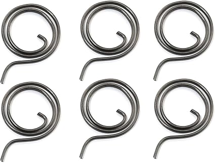 6Pcs Door Handle Springs, 2.5 Turn Coil Door Handle Springs Repair Kit ...