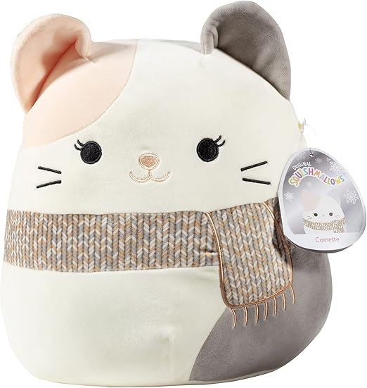 Amazon.com: Squishmallows 12-Inch Camette The Cat - Official Jazwares ...