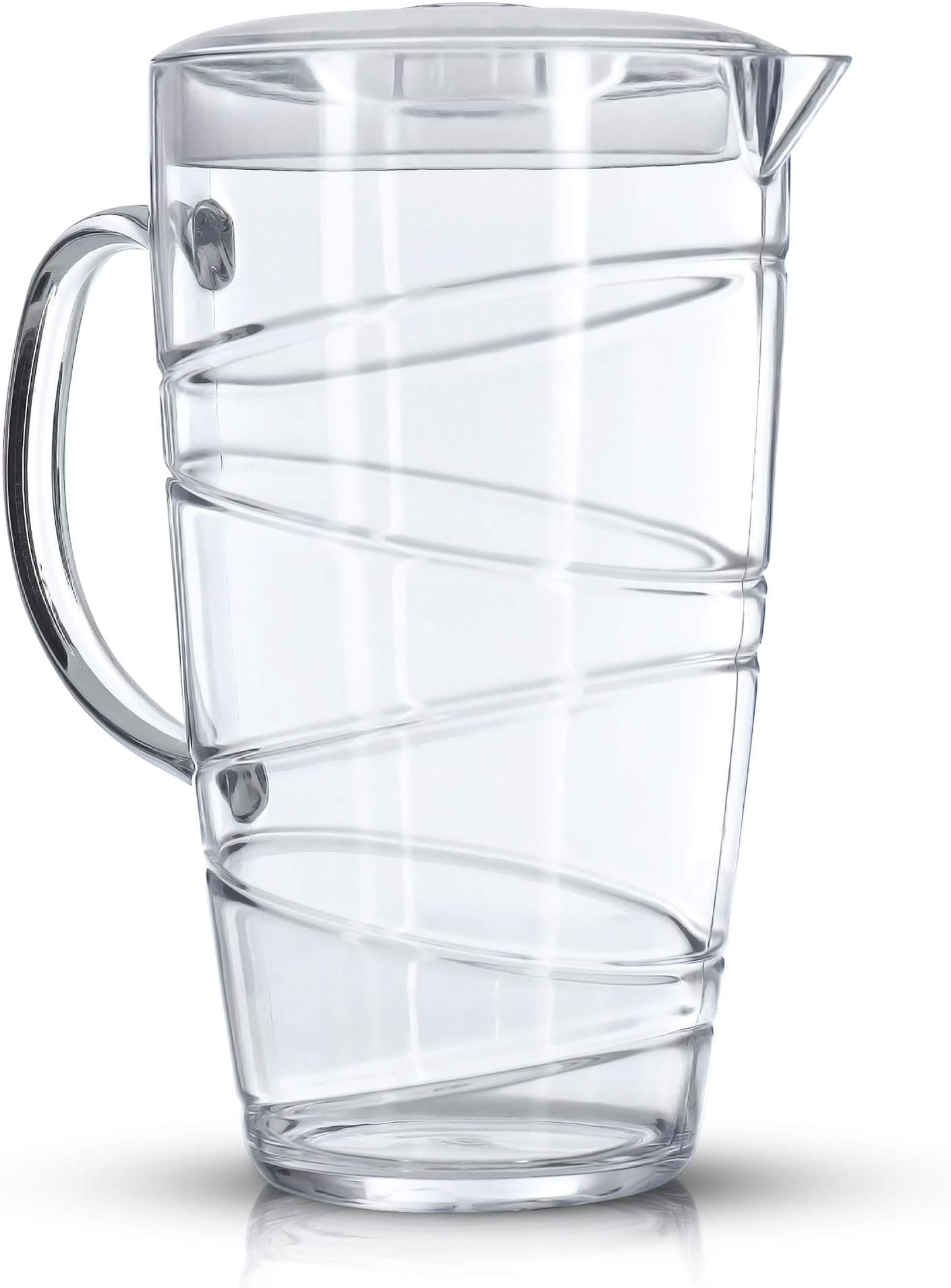 SECO 1L Jar/Jug with lid - Reusable and Virtually Unbreakable ...