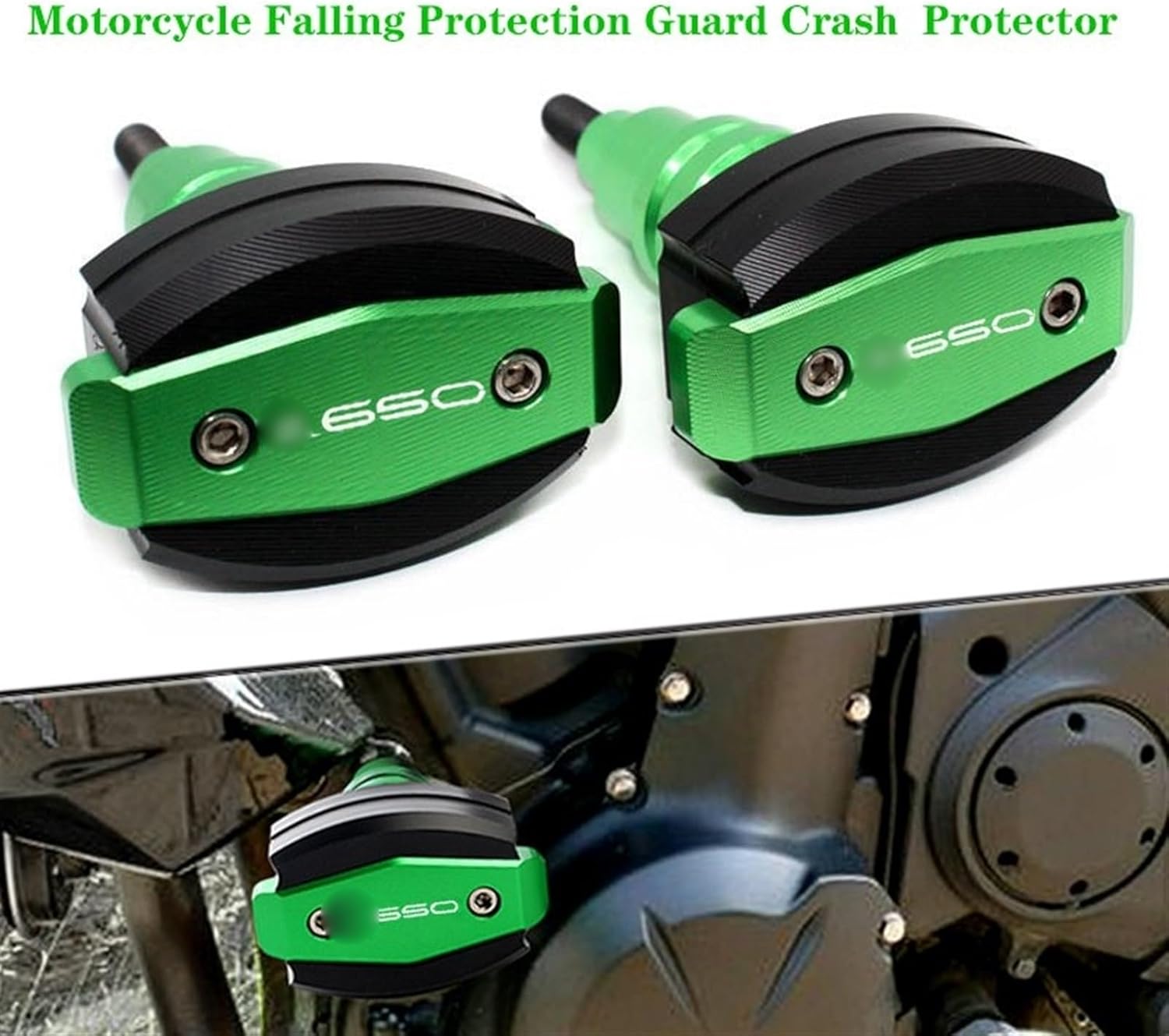 for Kawasaki Z650 Z900 Z900RS 2017-2019 Motorcyclr Falling Protection ...