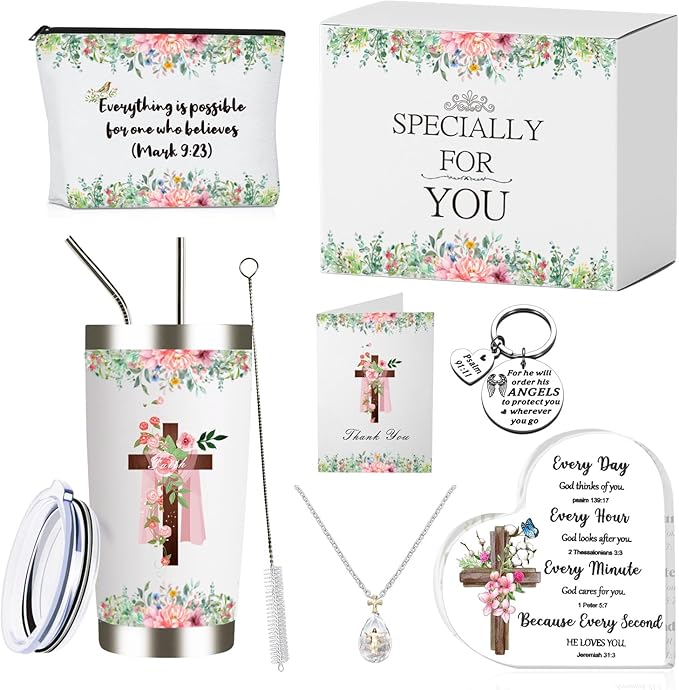 Amazon.com | Christian Gifts for Women, 9 PCS Religious Gift Bulk Set ...