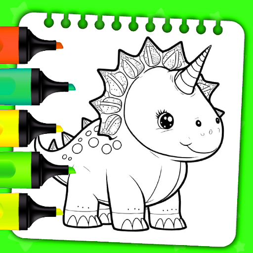 Dino 2: Coloring Book - App on Amazon Appstore