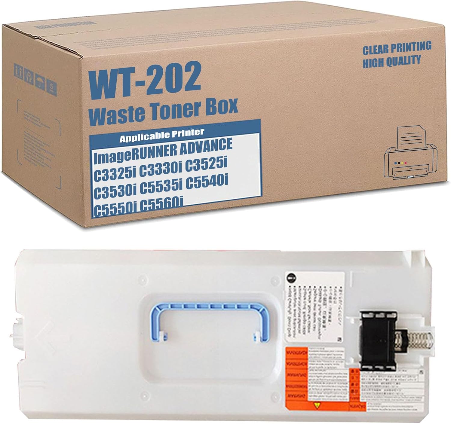 Amazon.com: KEFOER Compatible Waste Toner Box / Bottle Replacement for ...