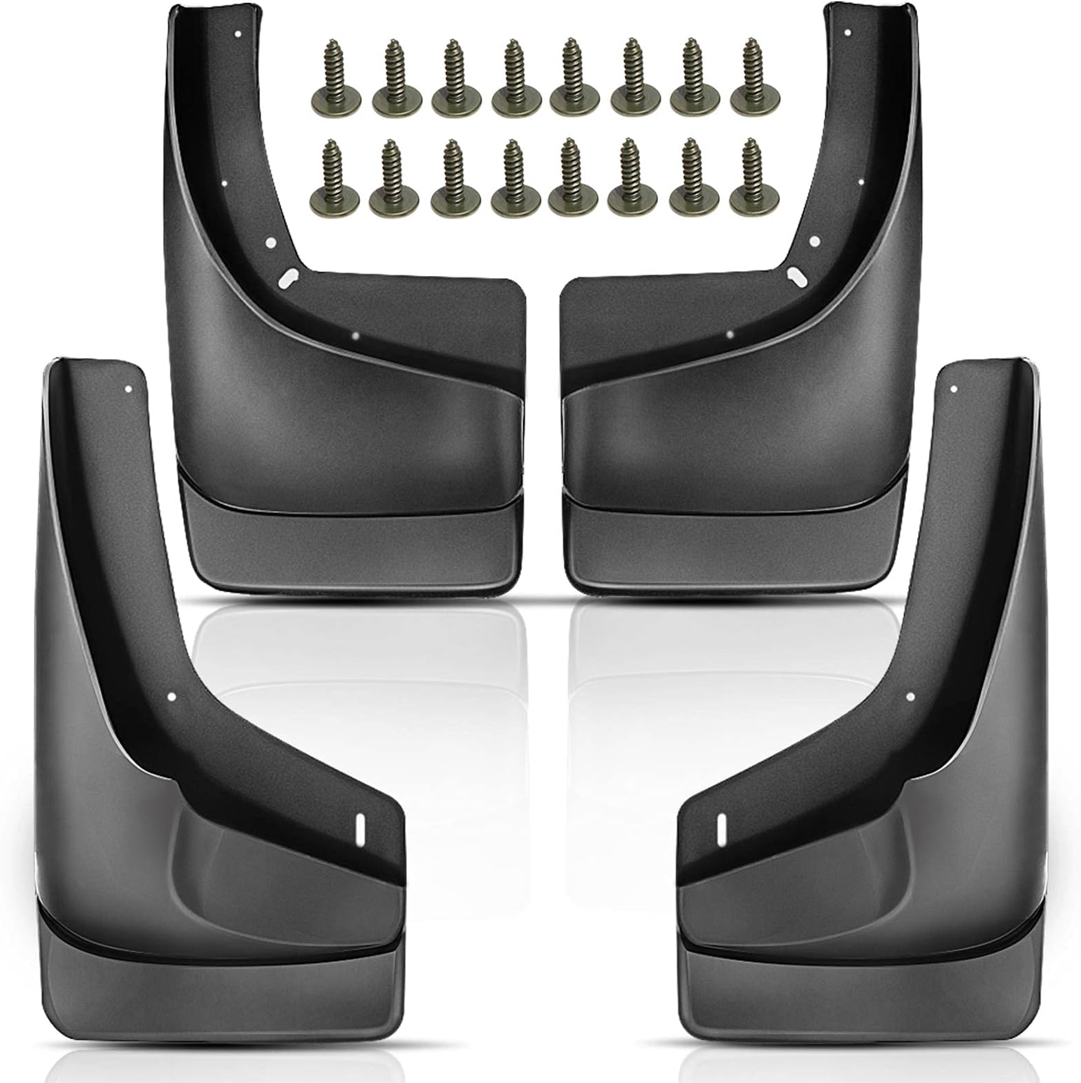 YHTAUTO Set of 4 Mud Flaps Splash Guards Accessories Replacement for ...