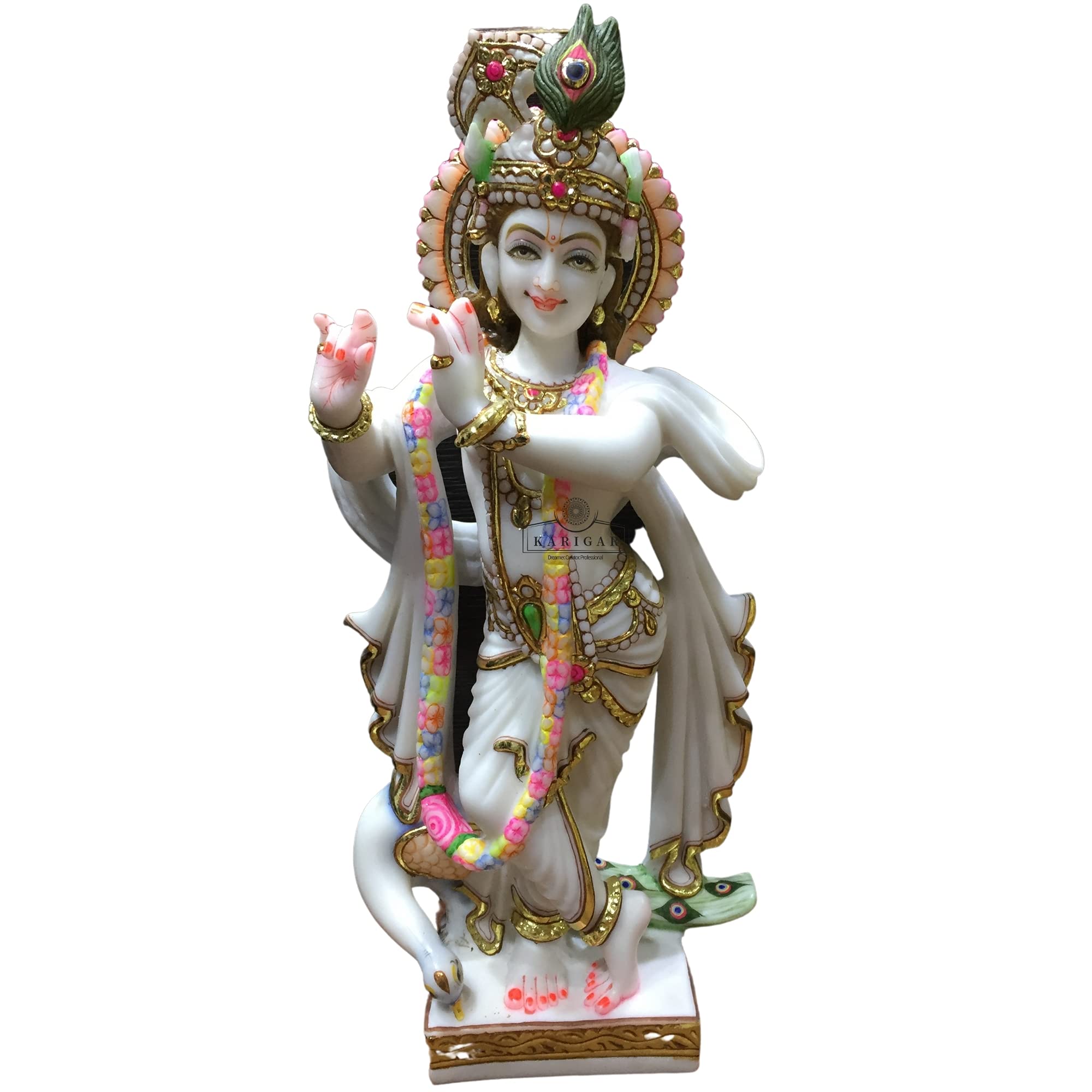 Karigarofficial Krishna Statue Murti 18 Inches Large Krishna Idol Big ...