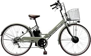 Amazon | PROVROS(プロブロス) 電動自転車 折りたたみ 電動アシスト自転車 26インチ シマノ6段変速 リチウムイオンバッテリー7.8Ah シティサイクル 前輪駆動 最大 ...