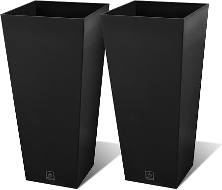 Amazon.com : Maple99 Outdoor Planter 30 Inch – Large Tall Planters for ...