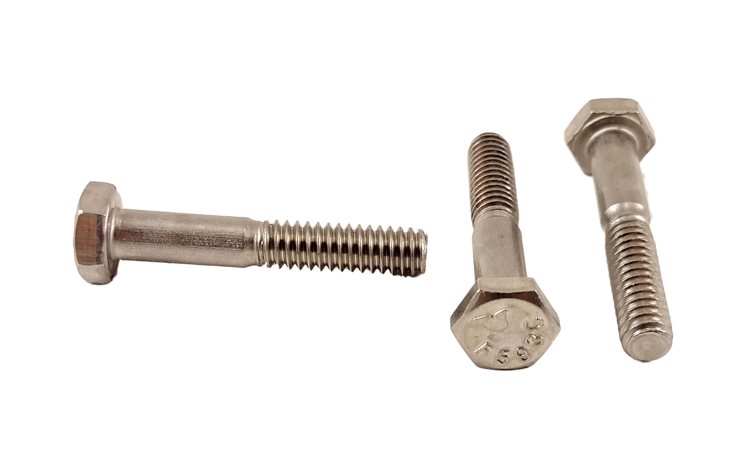 Amazon.com: Stainless 1/4-20 x 1-1/2" Hex Head Bolts (1/2" to 5" Length ...