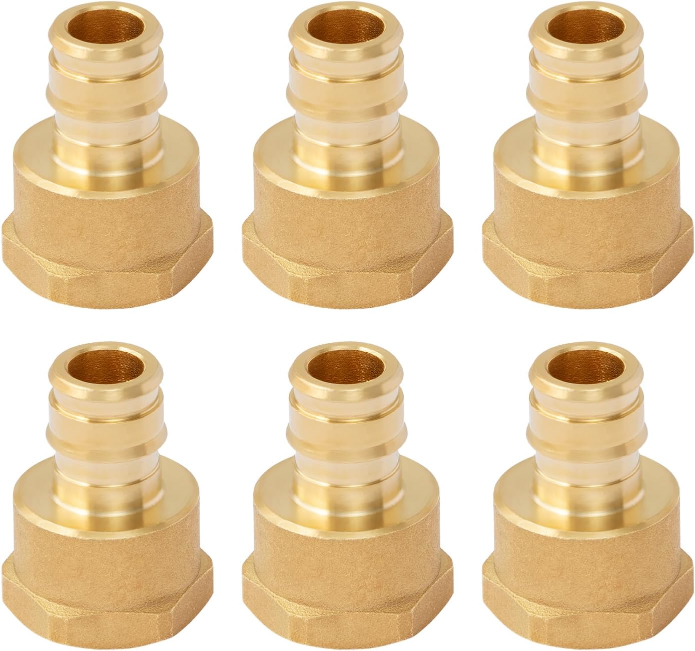 Amazon.com: 10 PIECES XFITTING 1/2" PROPEX X 1/2" FEMALE NPT PEX ...