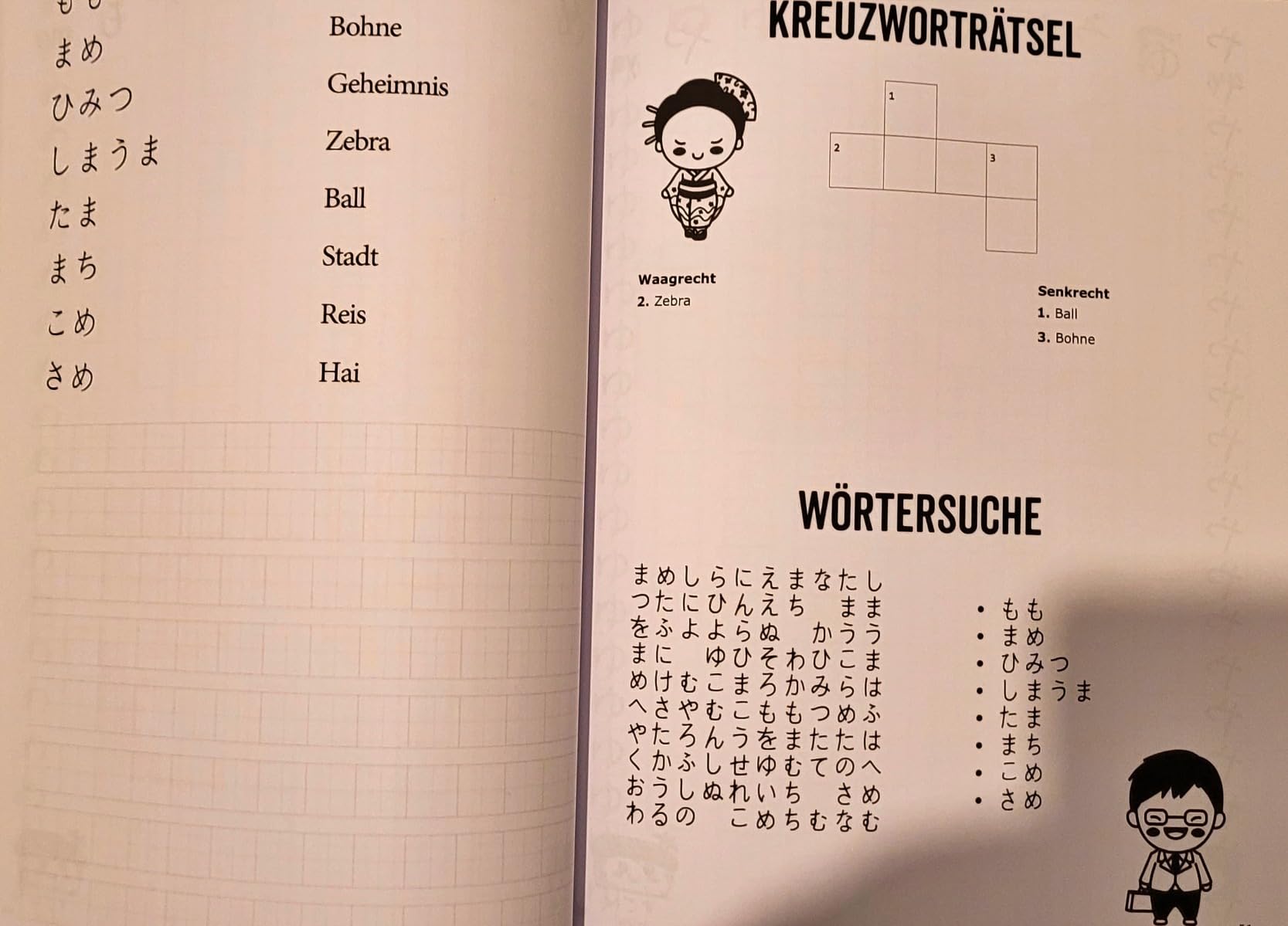 Hiragana & Katakana Übungsheft für Anfänger: Japanisch schreiben lernen mit Strichreihenfolge ...