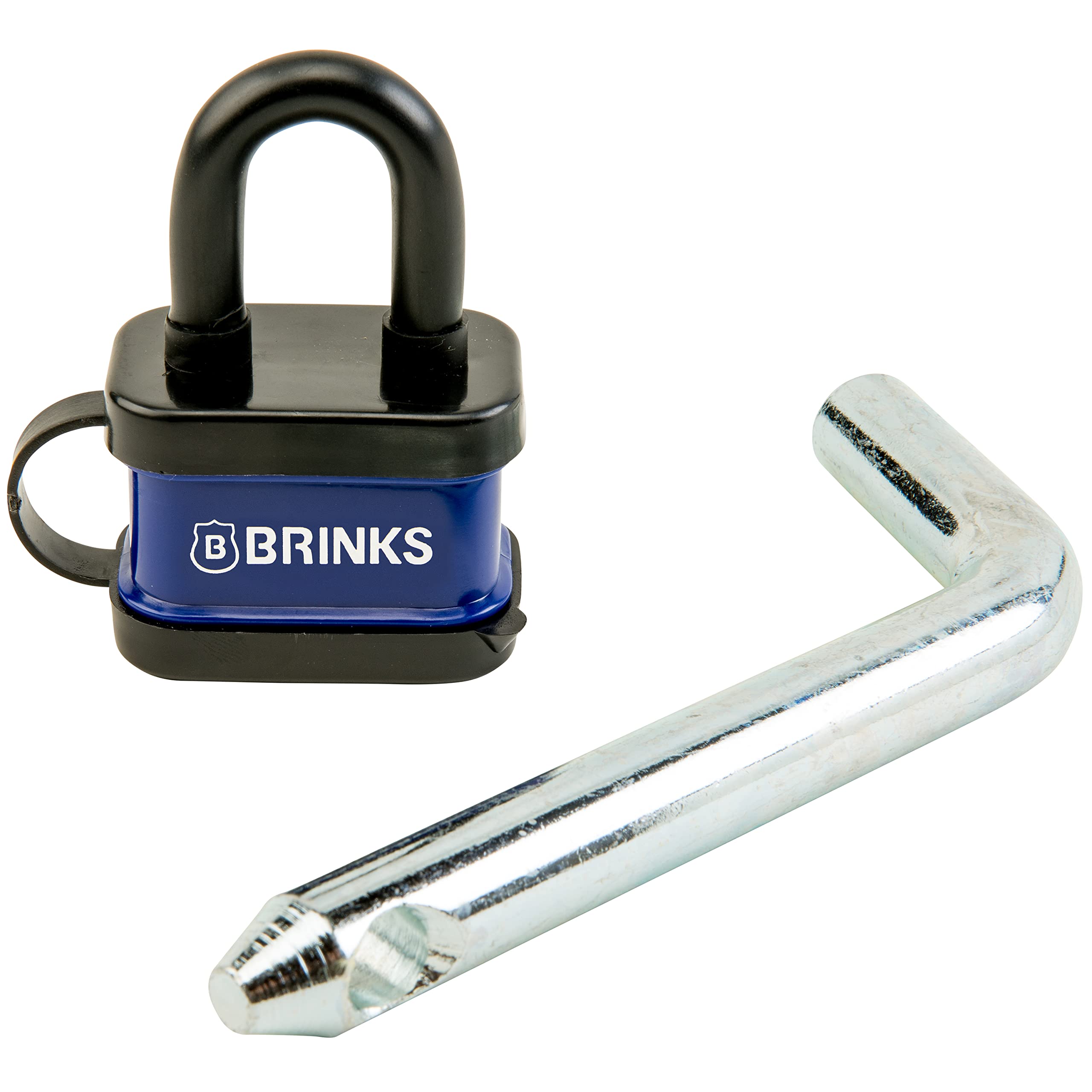 Snapklik.com : BRINKS - 40mm Laminated Steel Weather Resistant Padlock