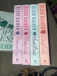 By Elsie Silver (Chestnut Springs) 4 Books Collection set: Flawless, Heartless, Powerless ...