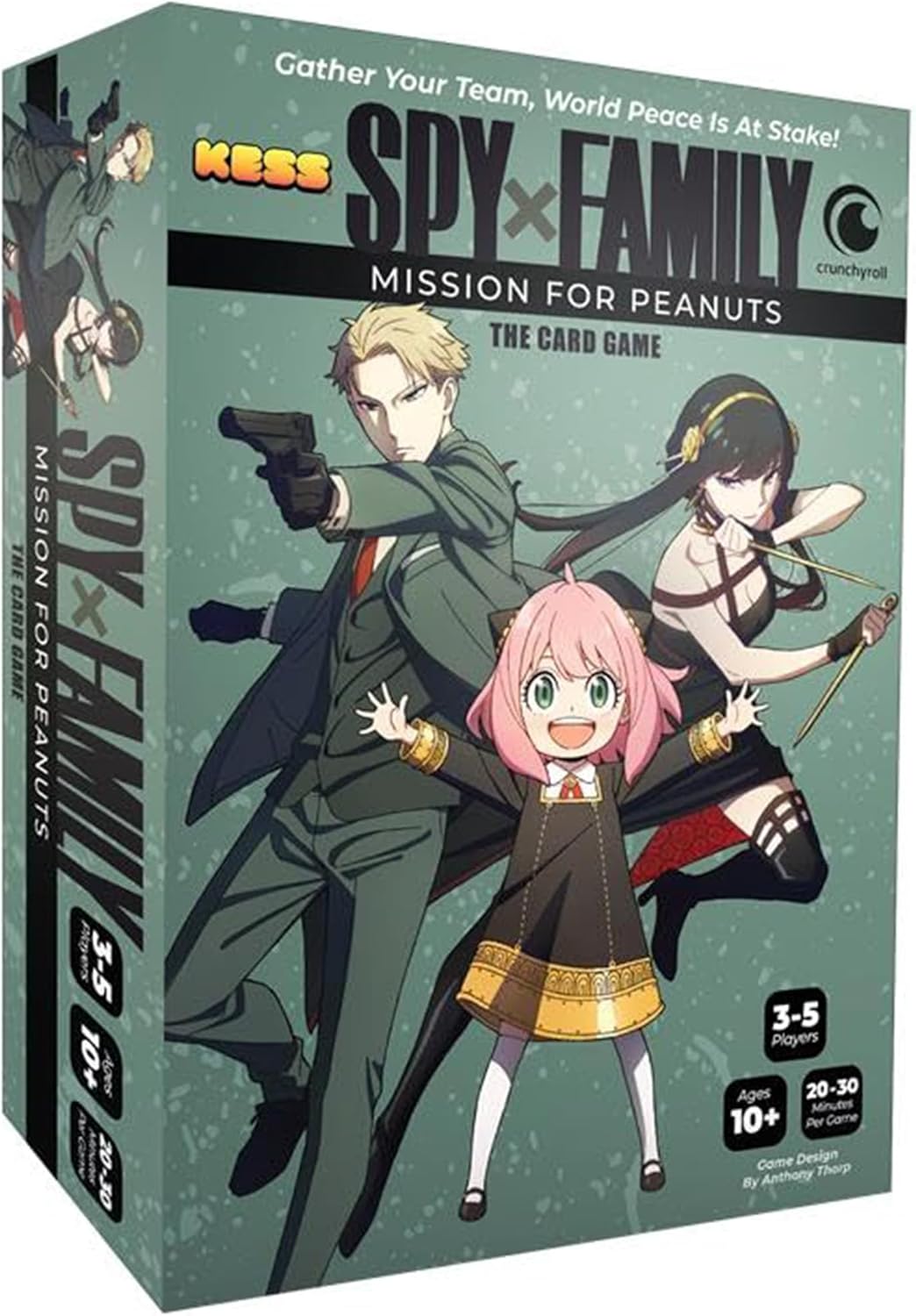 Amazon.com: KESS ‘Spy X Family: Mission for Peanuts’ Board Game for ...