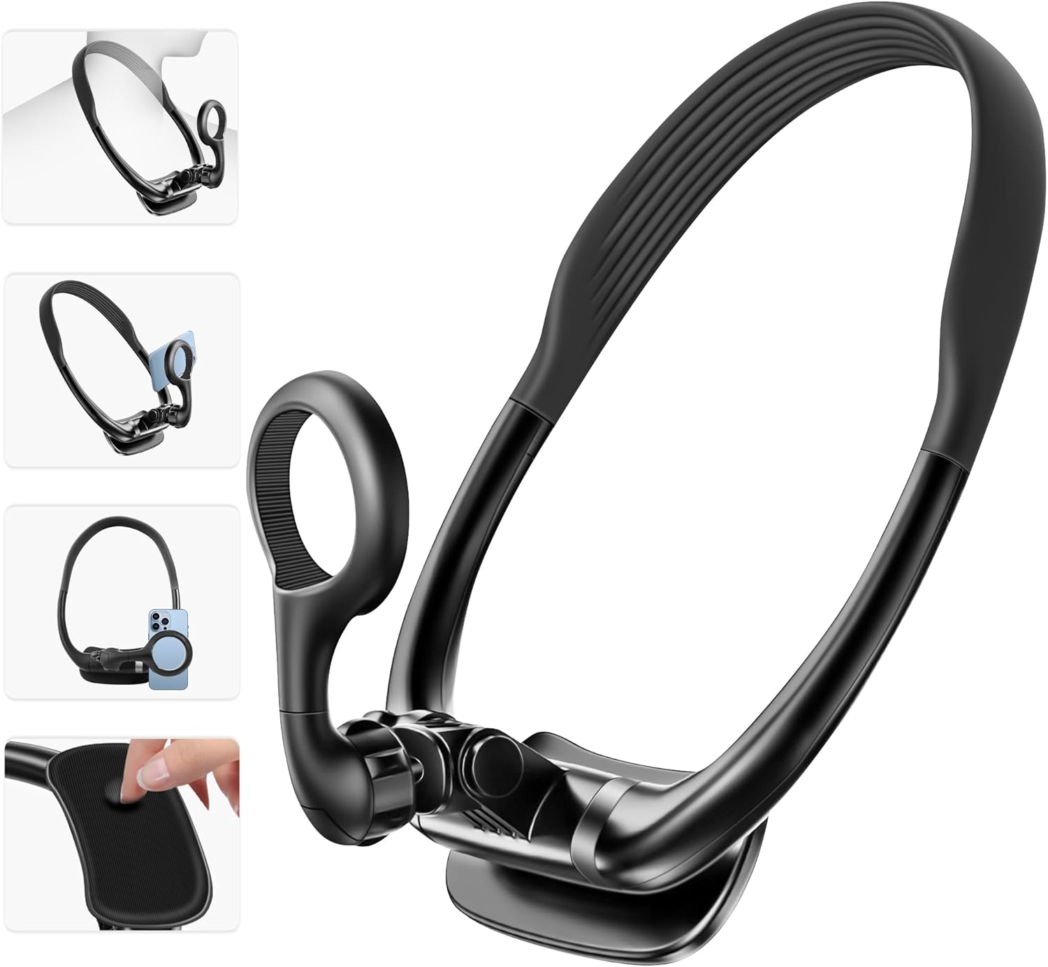 Amazon.com: Magnetic Neck Phone Holder for Recording, Neck Tripod for ...