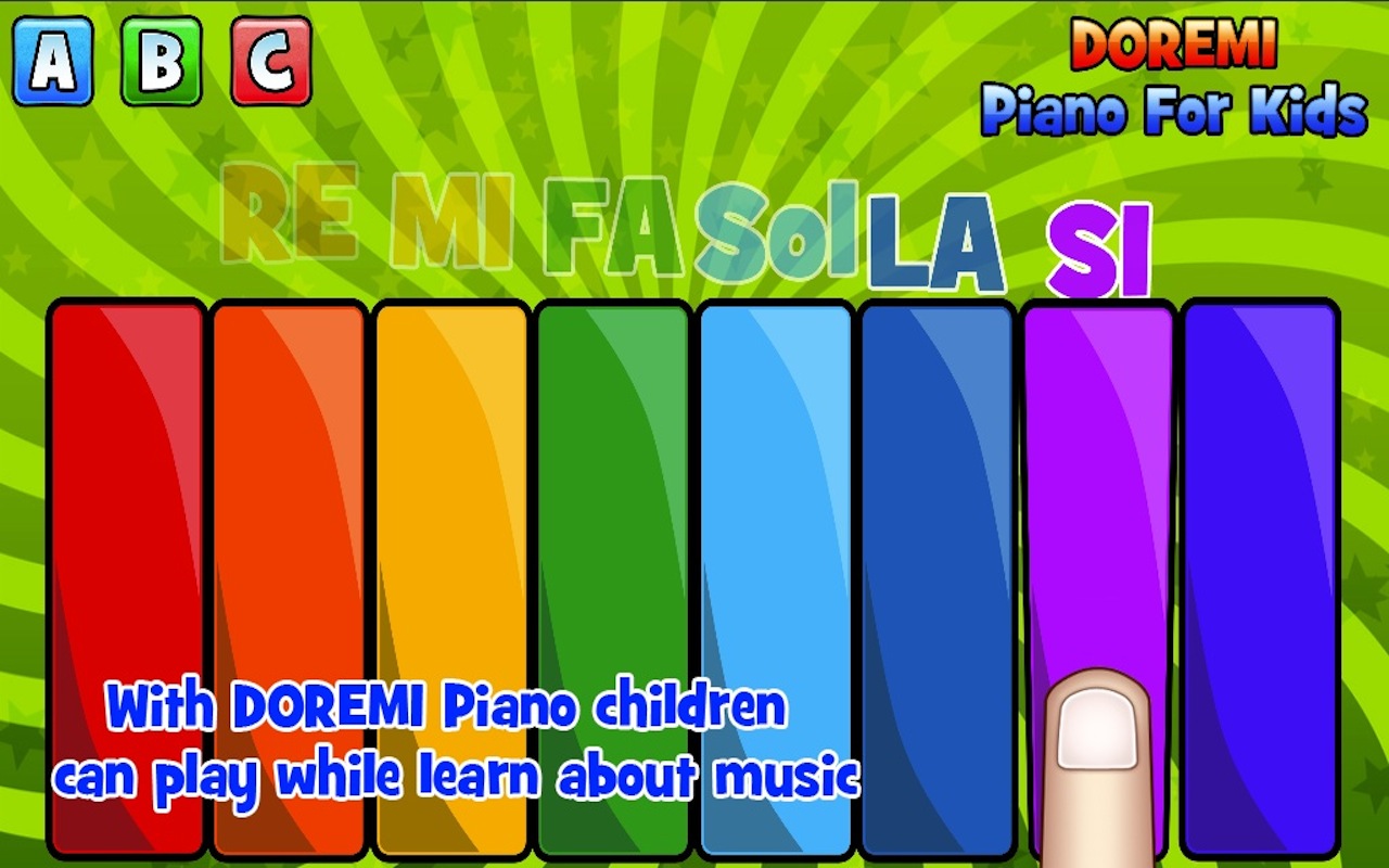 DoReMi Little Piano for Kids - App on the Amazon Appstore