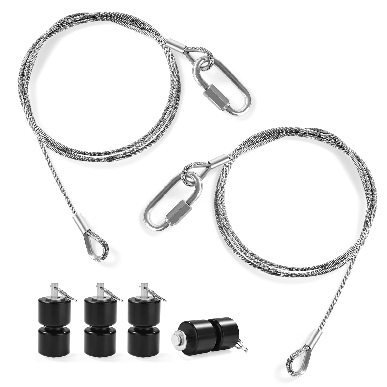 Amazon.com: 2Pcs Lift Cable Replacement for Gorilla Lift Trailer Gate ...
