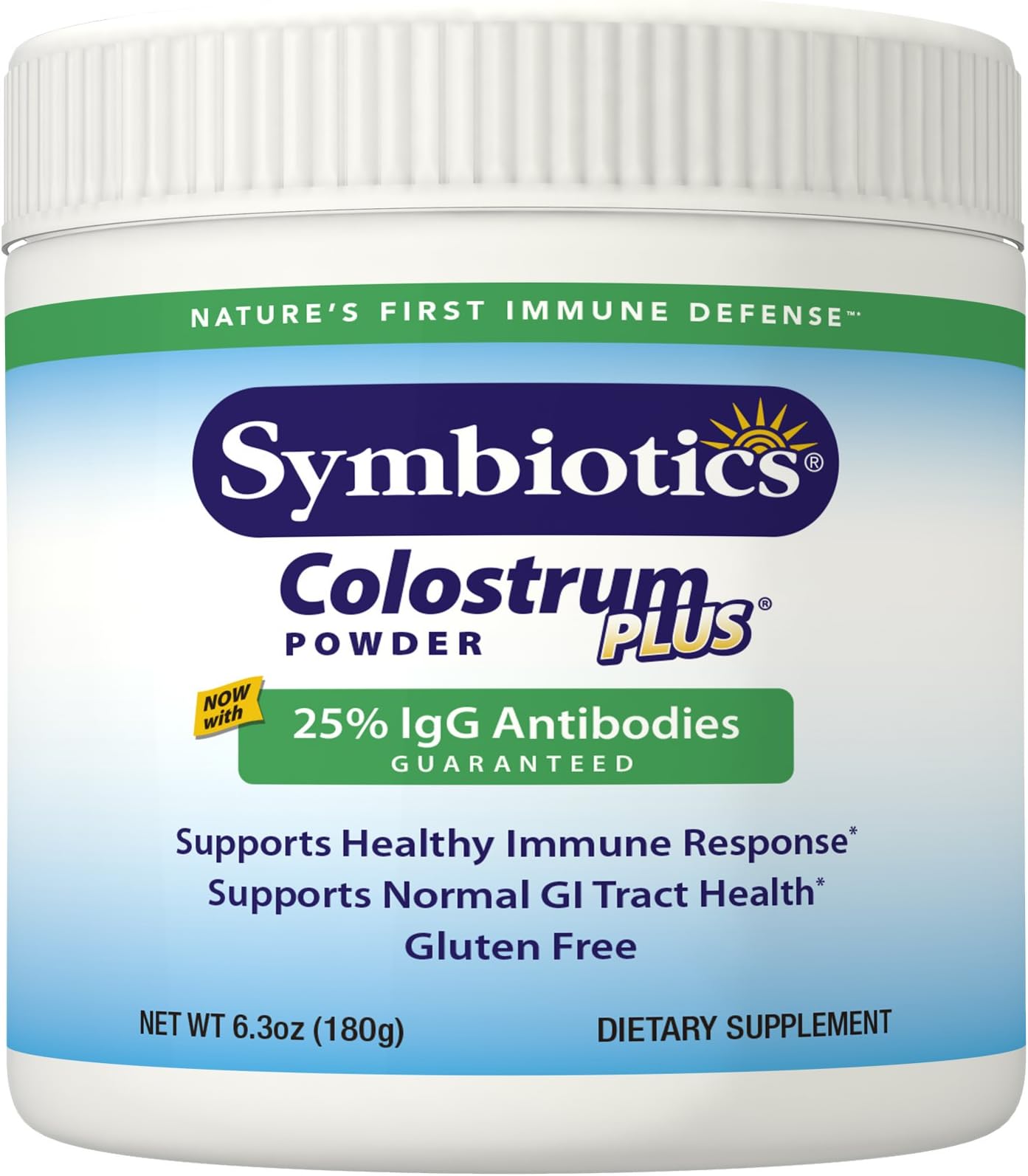 Amazon.com: Symbiotics Colostrum Plus Powder Supplement for Immunity ...