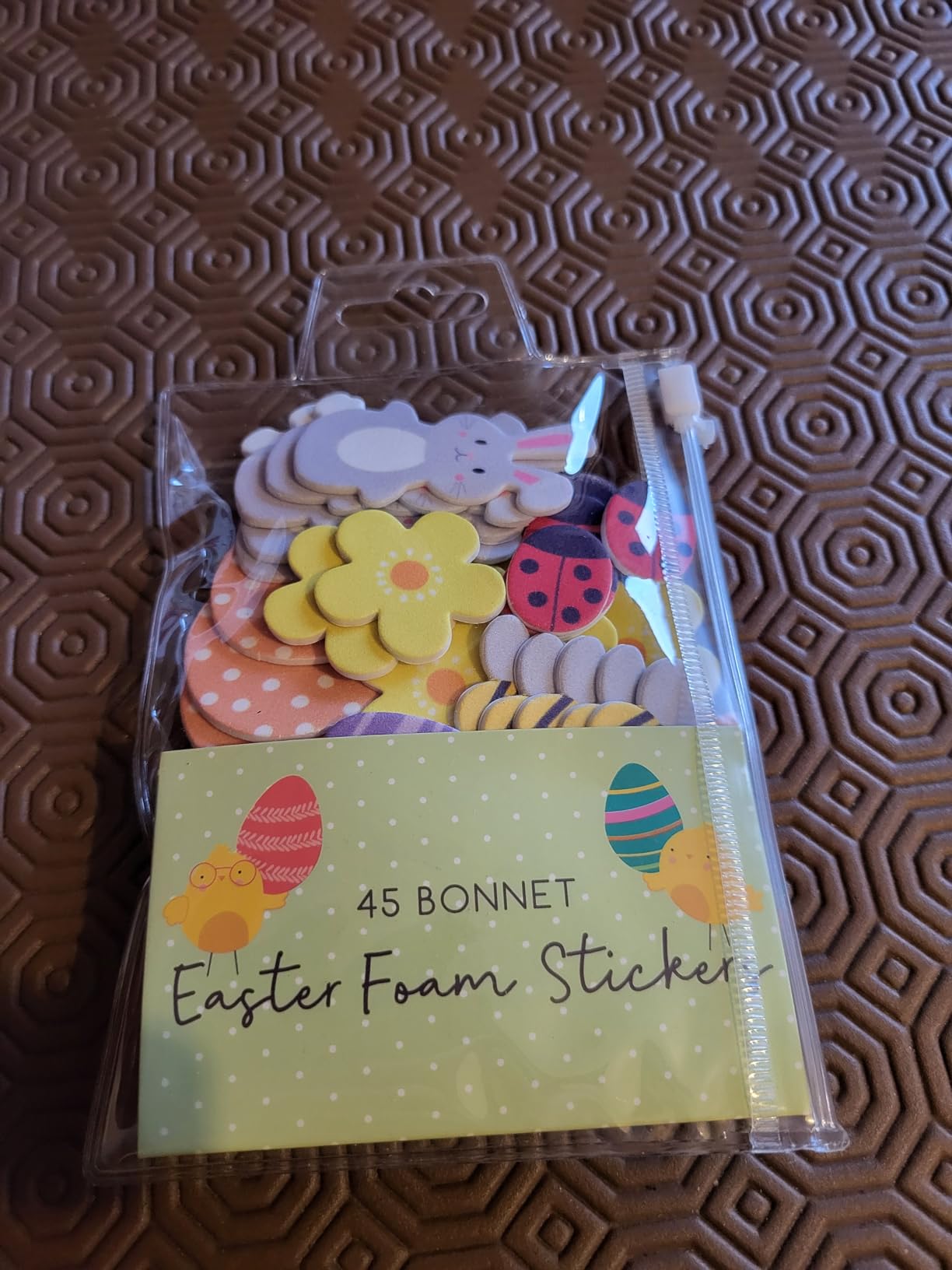 45 Easter Foam Stickers - for Bonnet Making, Craft and Card Making ...