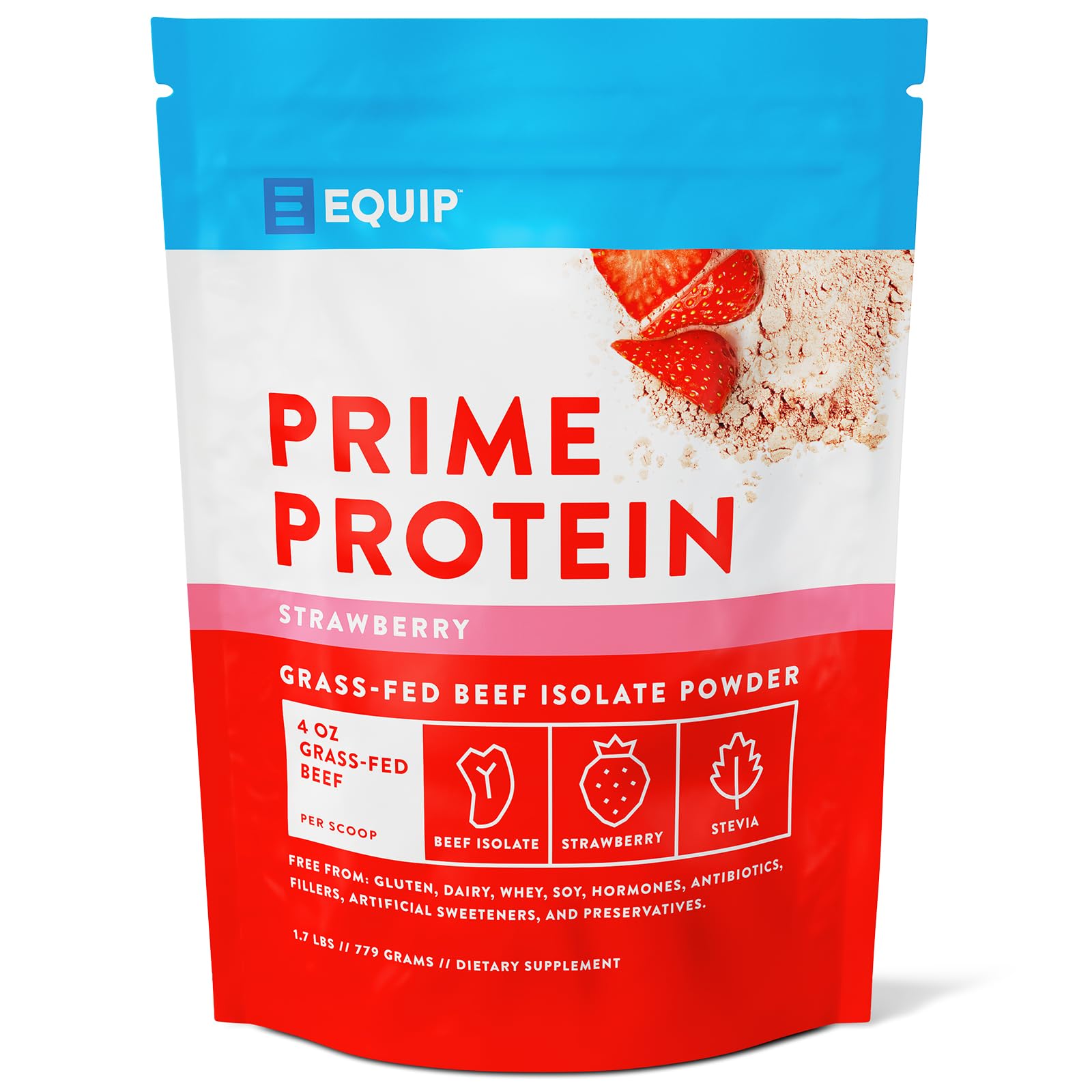 Buy Equip Foods Prime Protein Powder | Clean, Grass Fed Beef Protein ...